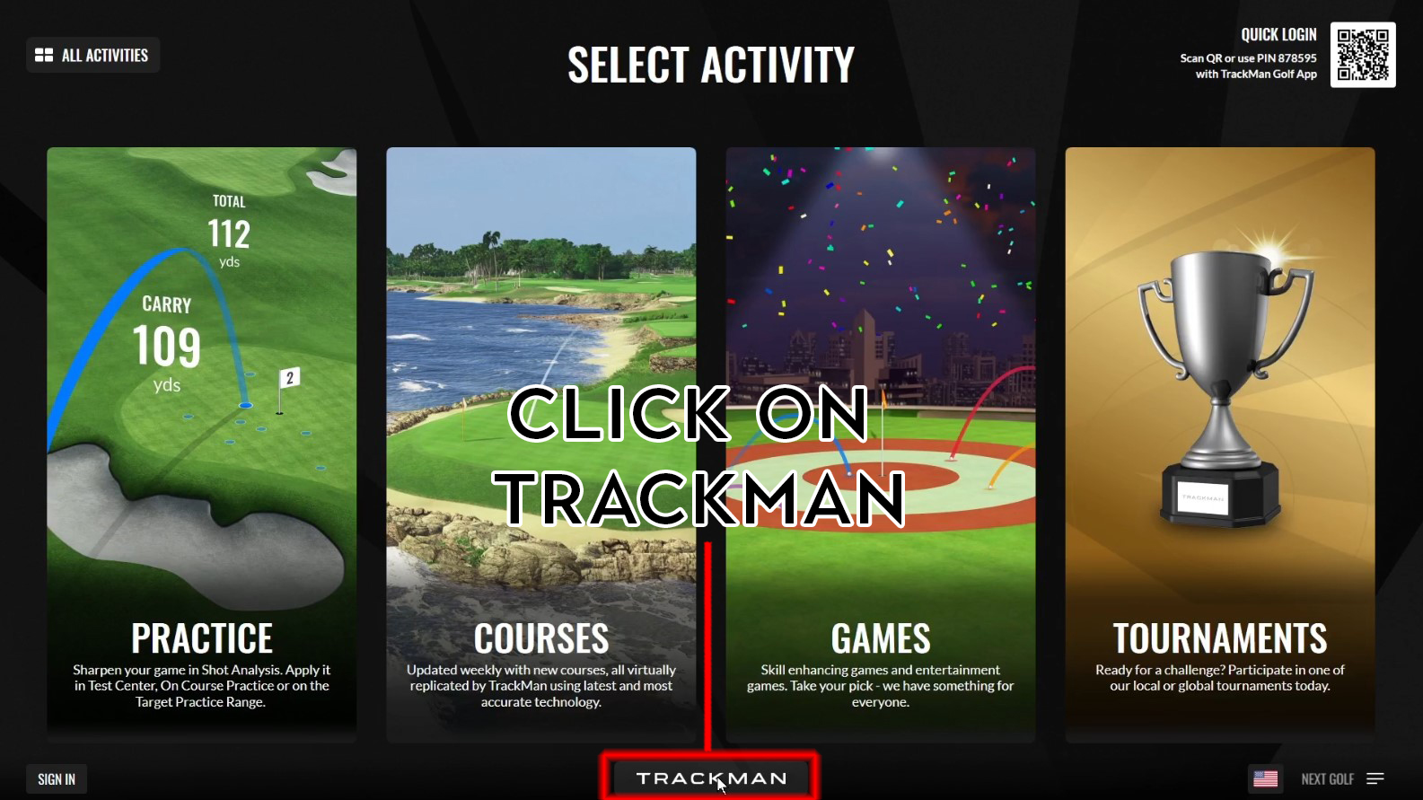 TrackMan calibration - all methods - fixes tracking issues – NextGolf